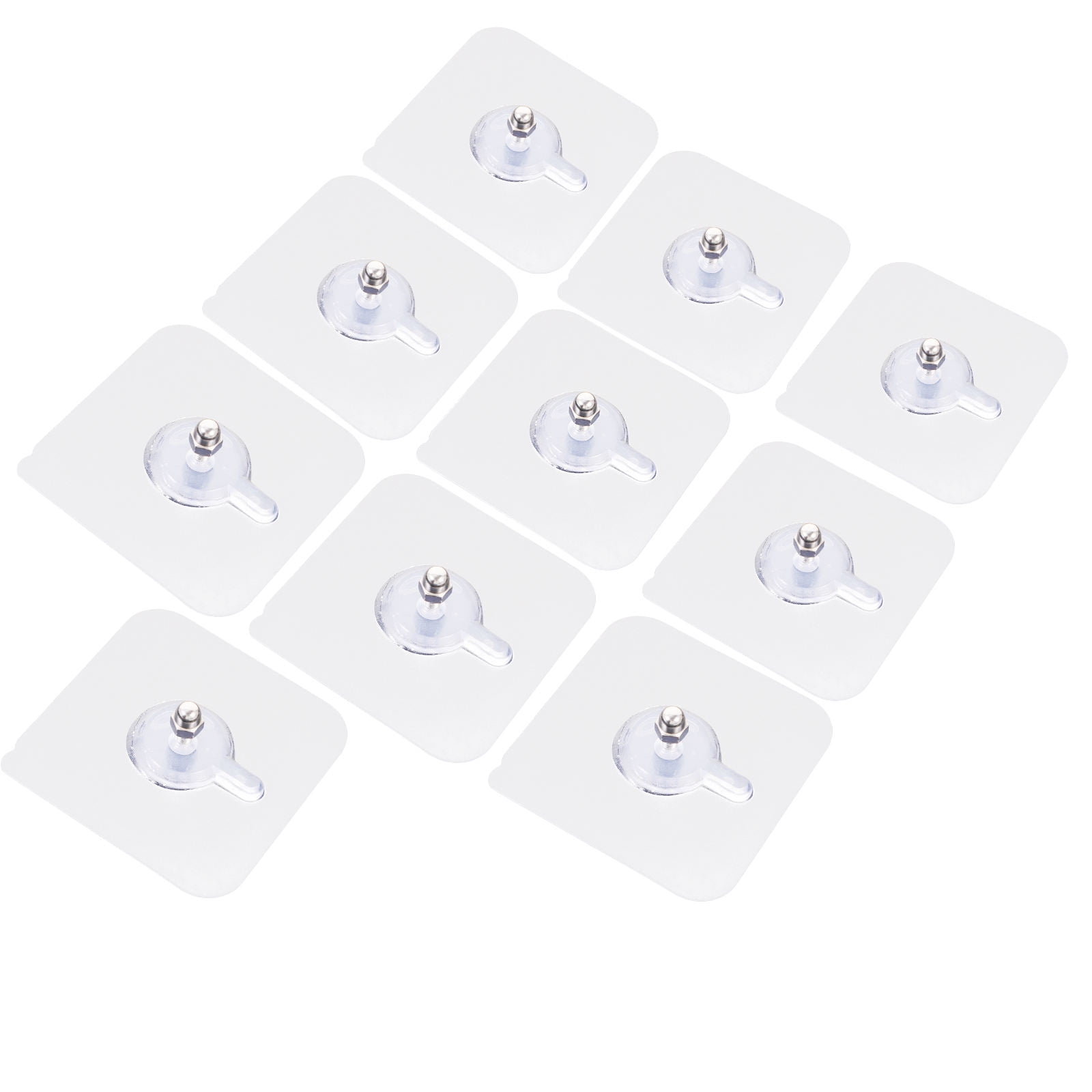 HEALEEP 10Pcs Picture Frame Hooks for Hanging No Damage Transparent ...
