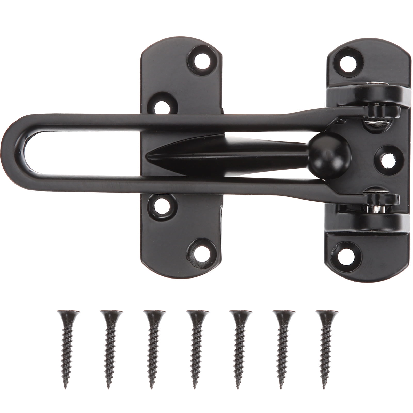 HEALEEP 1Pack 10.5x6cm Stainless Steel Swing Bar Door Lock for Security ...