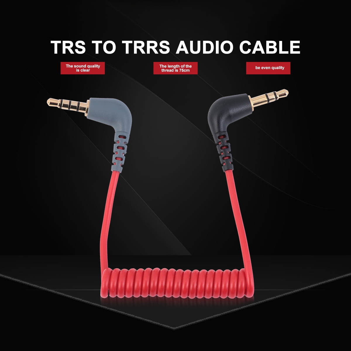 HEALEEP 1Pack 3.5Mm Digital Audio Cable 0.39Inch Thick for Signal ...