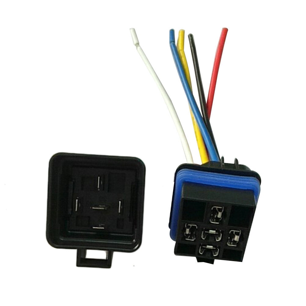 HEALEEP 1Pack Black Plastic Square Relay for Auto Parts and Relay ...
