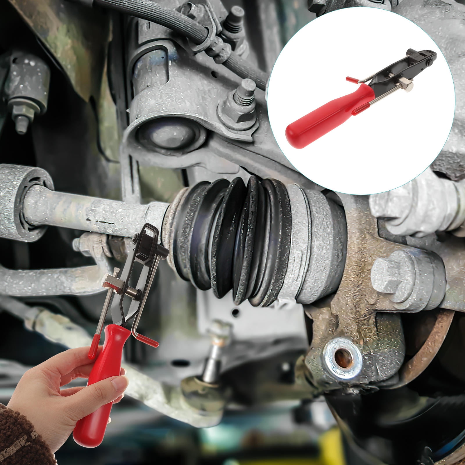 HEALEEP 1Pack Boot Clamp Pliers Boot Clamp Plier for Automotive Repair ...