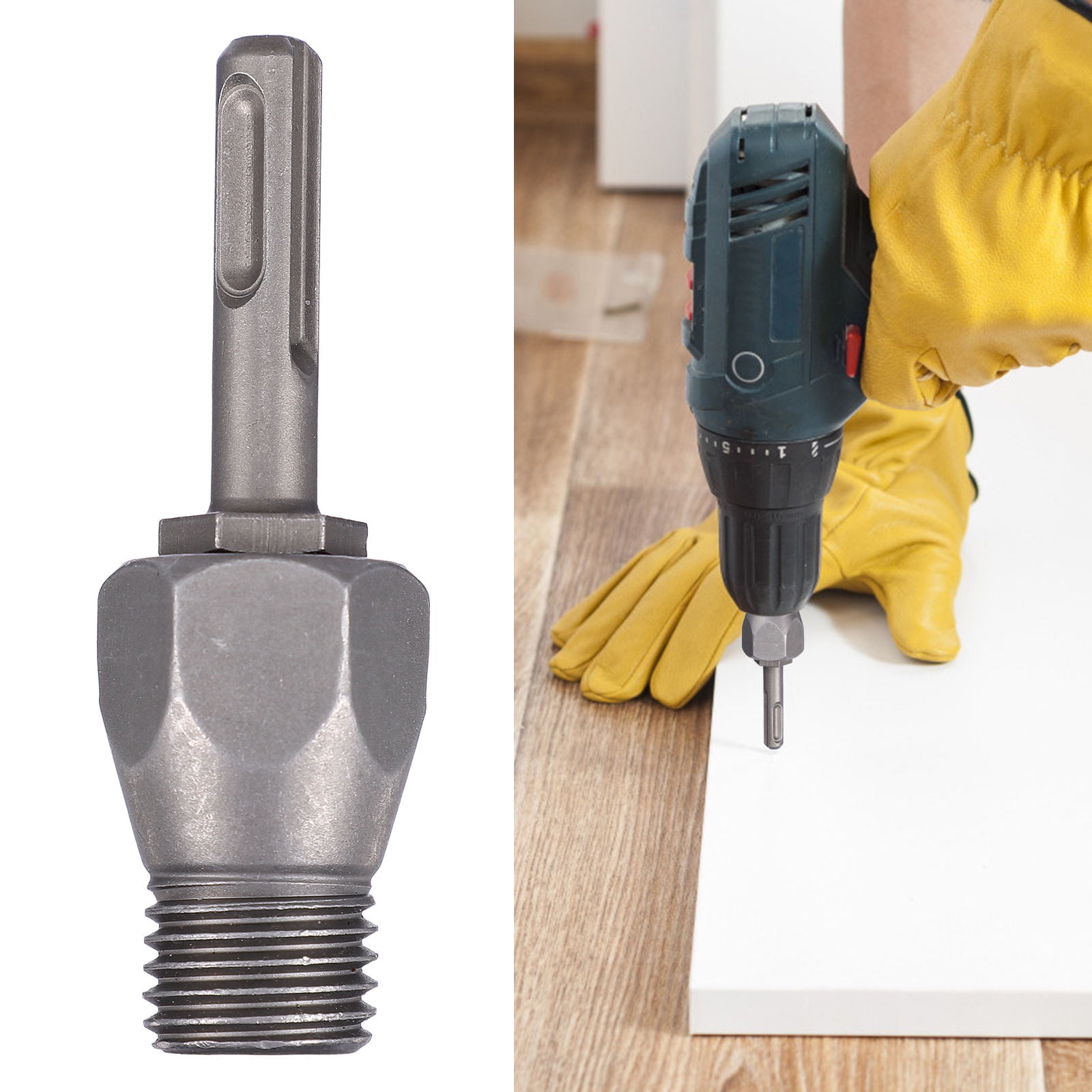 HEALEEP 1Pack Drilling Adapter for Hammer Drill Accessory and DIY ...