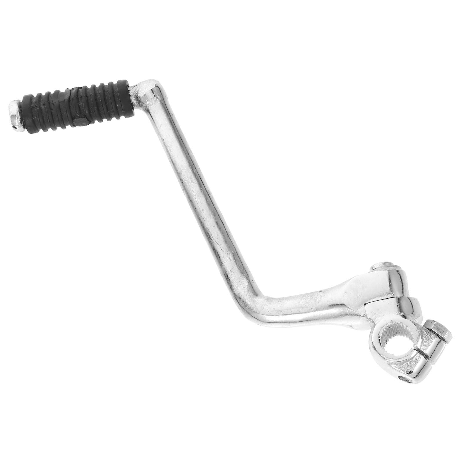 HEALEEP 1Pack Gear Shift Lever Replacement Silver Steel Rubber for ...