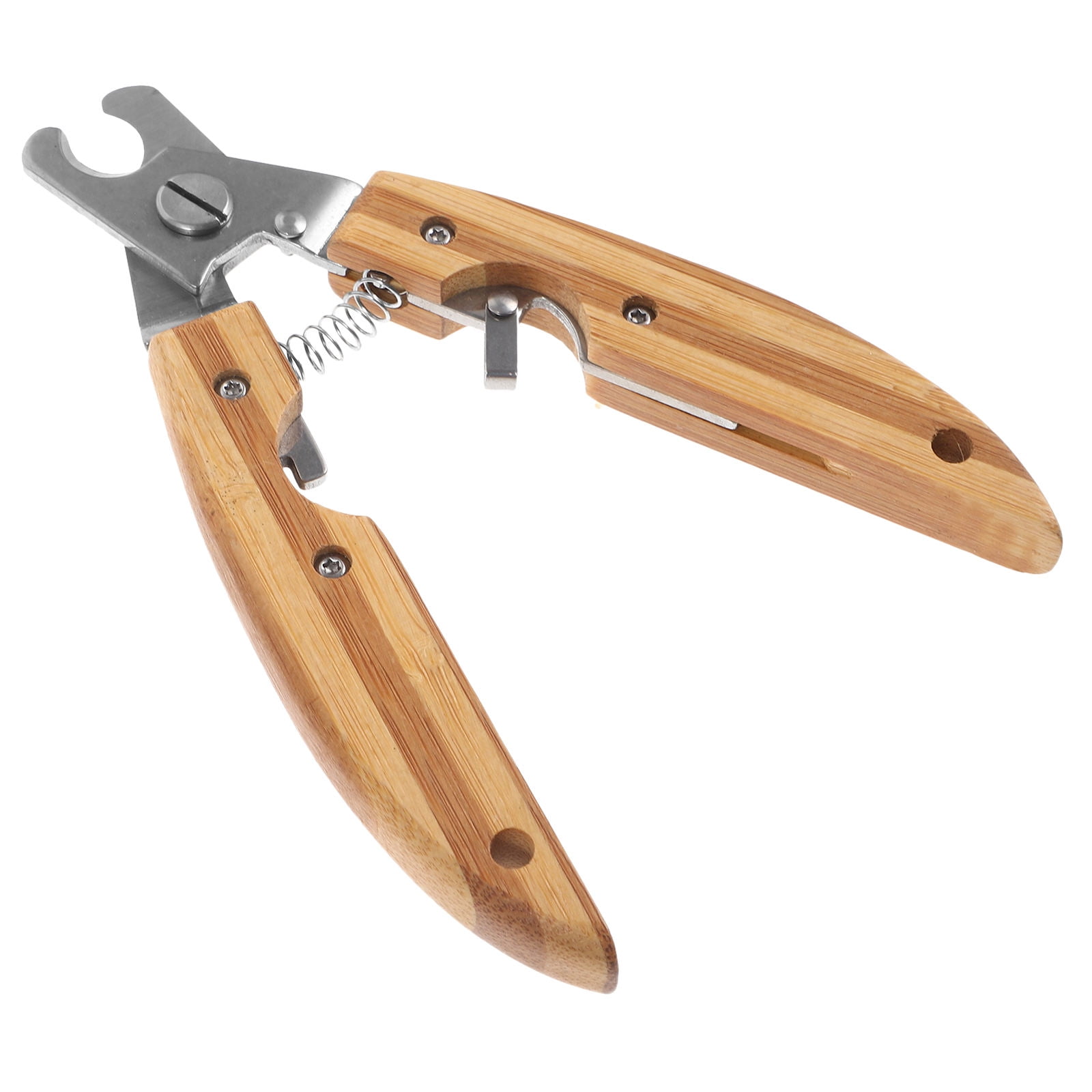 HEALEEP 1Pcs Bamboo Color Wooden Pet Nail Clipper for Cats and Dogs ...