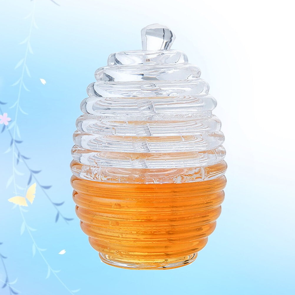 HEALEEP 1Pcs Glass Pot For Kitchen Use Highly Transparent Storage ...