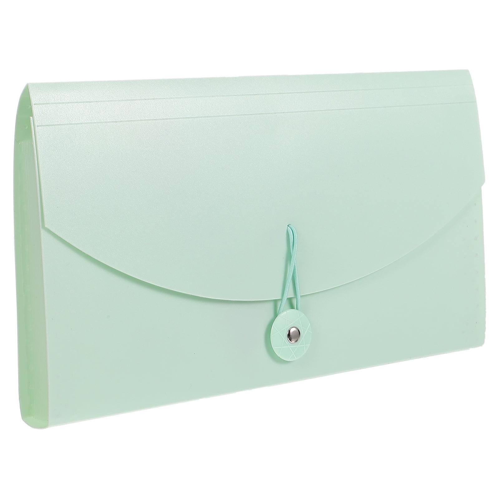 HEALEEP 1Set Blue Plastic Bill Storage Bag for Accordion File Organizer ...