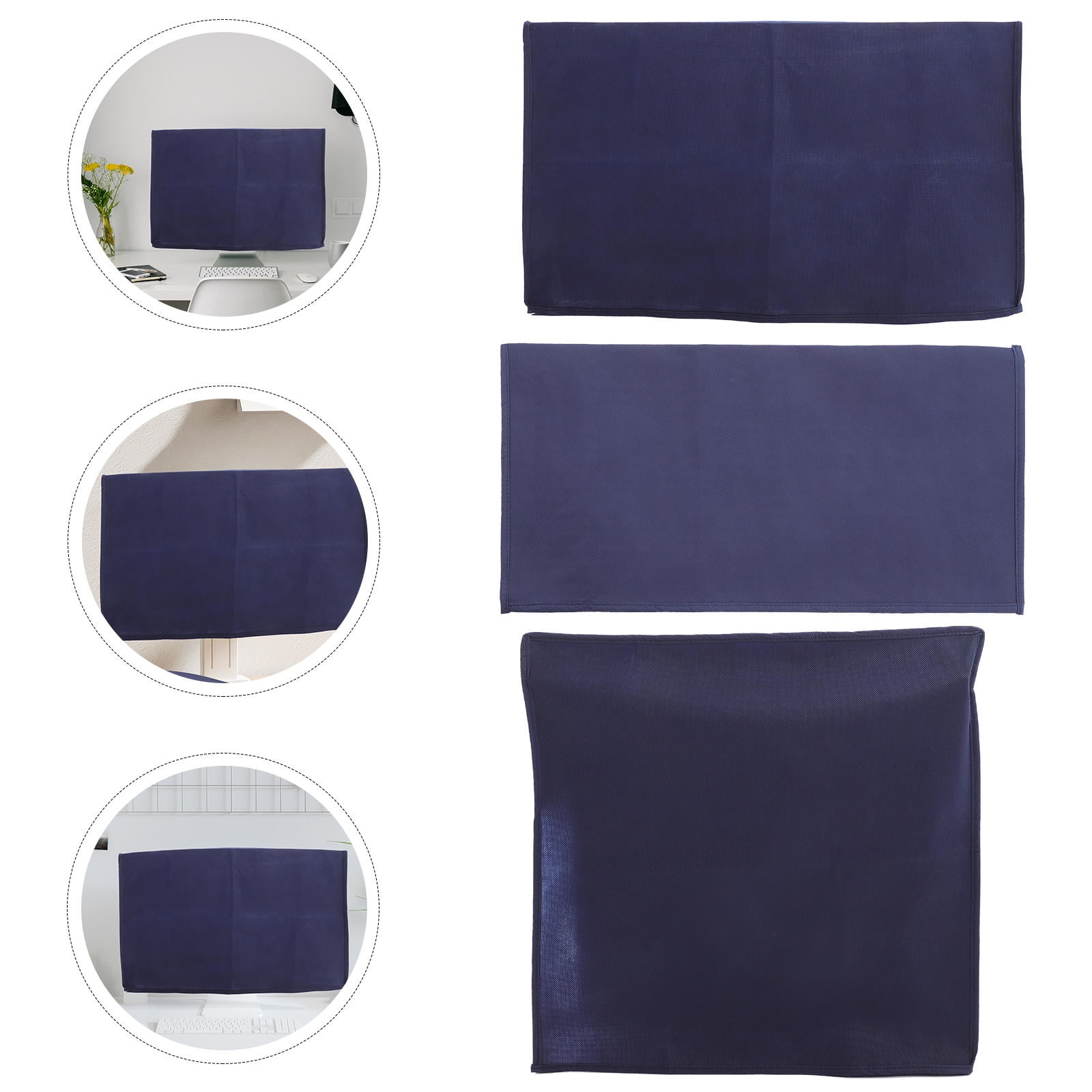 HEALEEP 1Set Computer Cover Set Blue 64X40X8In Cloth Moisture Cable ...