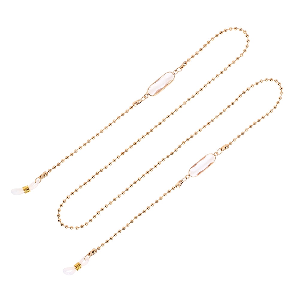 HEALEEP 1Set Eyewear Retainer Chain Black Eye Glasses Chain For Glasses ...