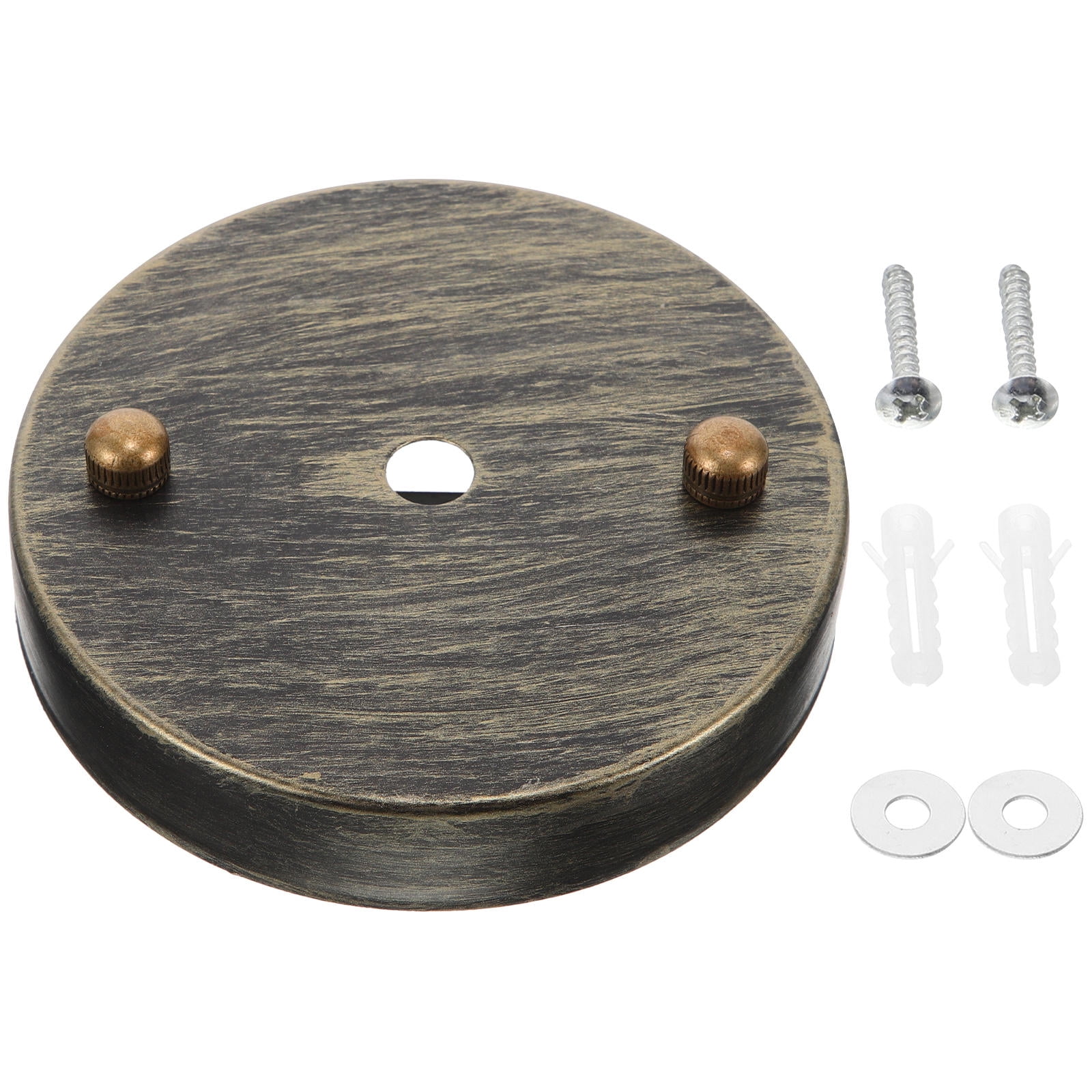 HEALEEP 1Set Iron Ceiling Lamp Plate for Diy Retrofitting Decorative ...