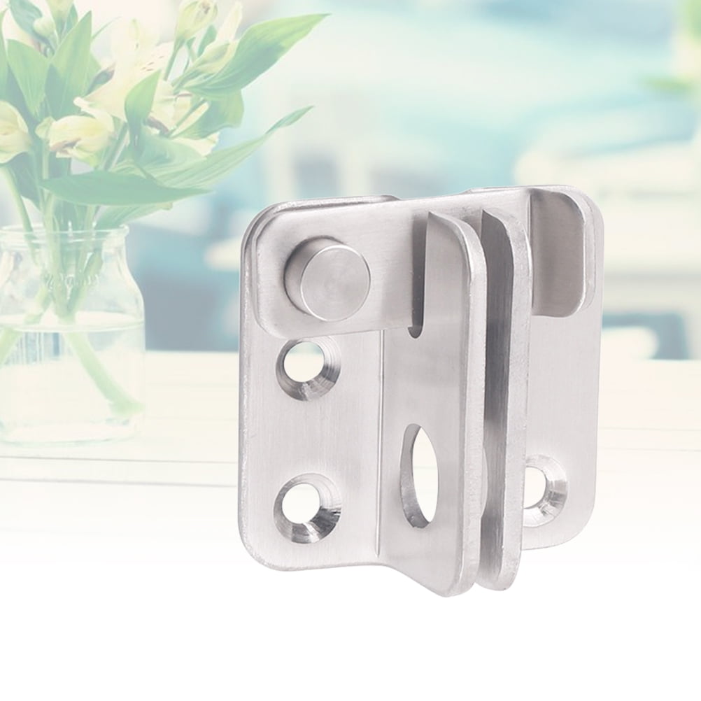 HEALEEP 1Set Stainless Steel Flat Head Door Latches Hardware For Home ...