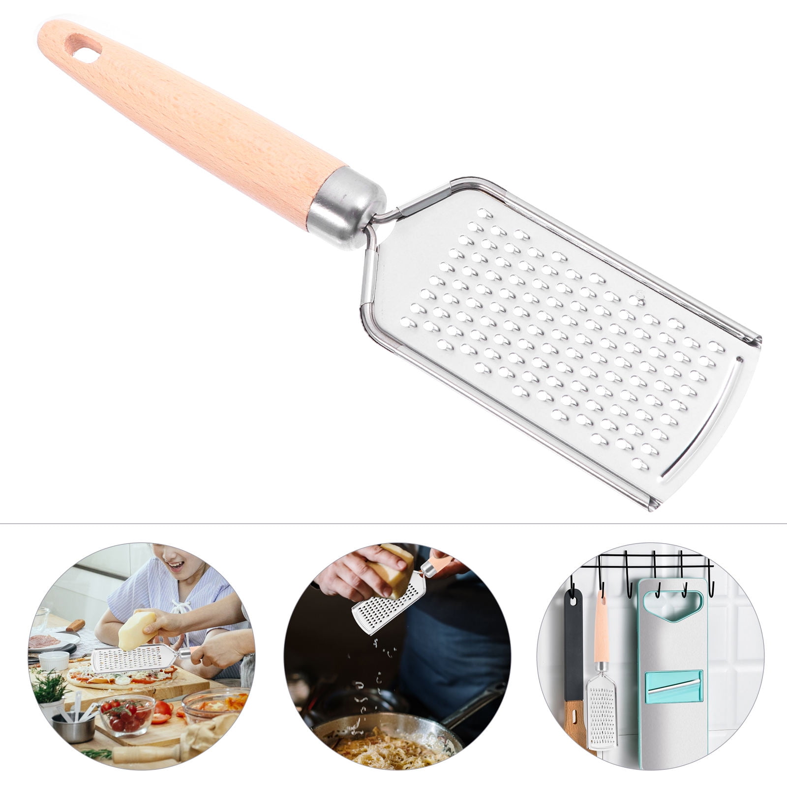 HEALEEP 1Set Wooden Potato Chopper Even Cutting Kitchen Tool for Hotel ...