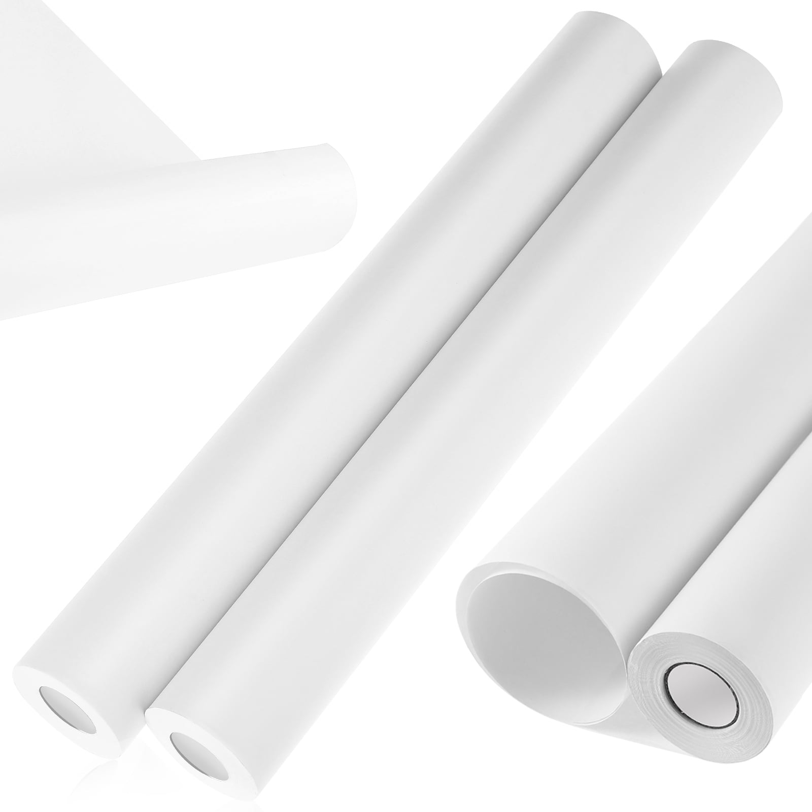 HEALEEP 2 Rolls of White Drawing Paper for Kids and Sketching - Walmart.com