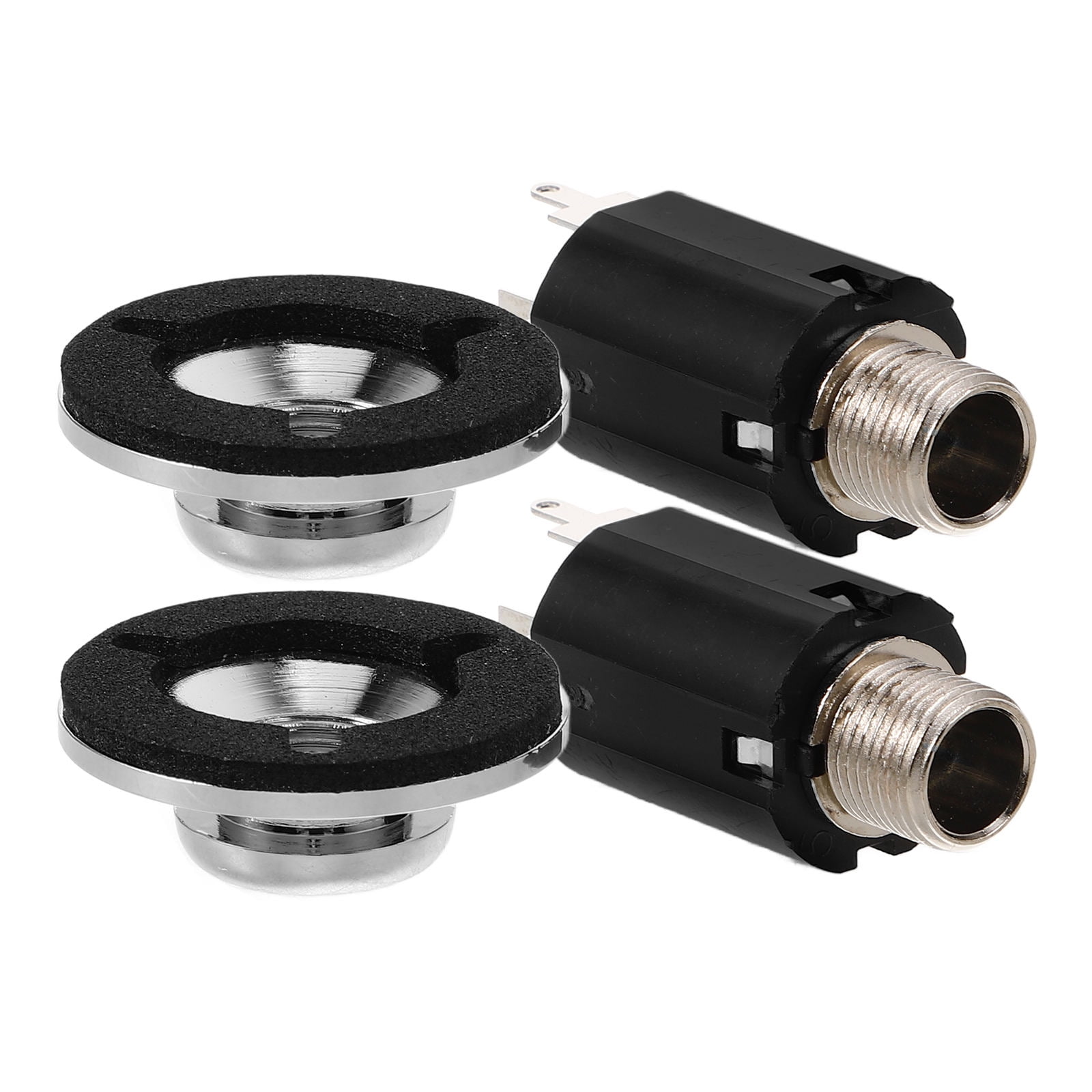 HEALEEP 2 Sets Guitar Socket Accessories Electric Parts Jacks Acoustic ...