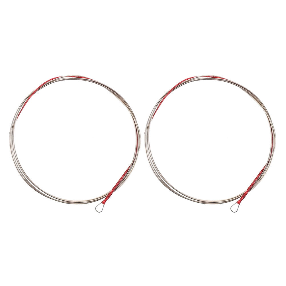 HEALEEP 2Pcs Lute String Replacement Silver Stable Vibration for ...