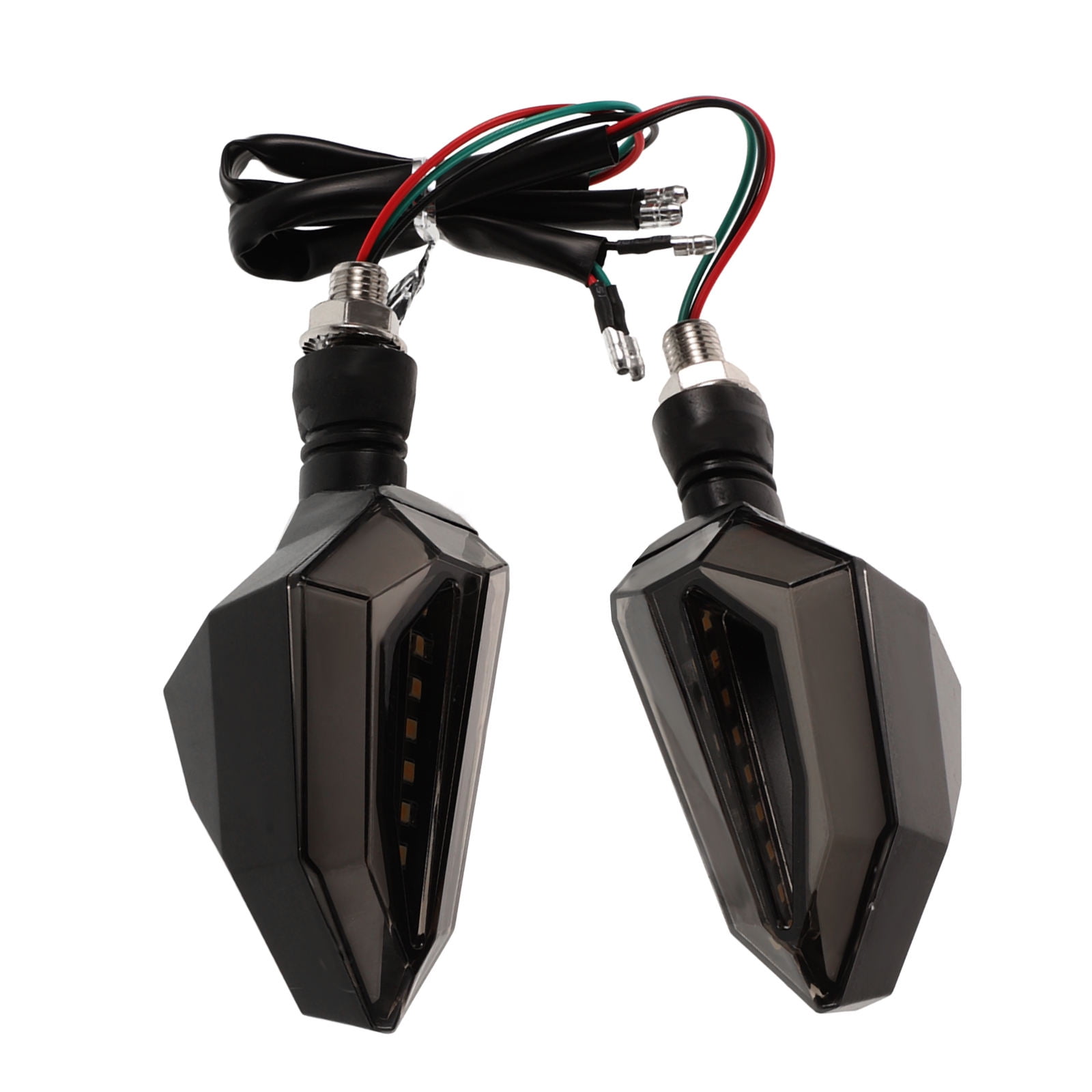 HEALEEP 2Pcs Motorcycle Blinkers Led Turn Signals Motorcycle 11.8X2.0X1 ...