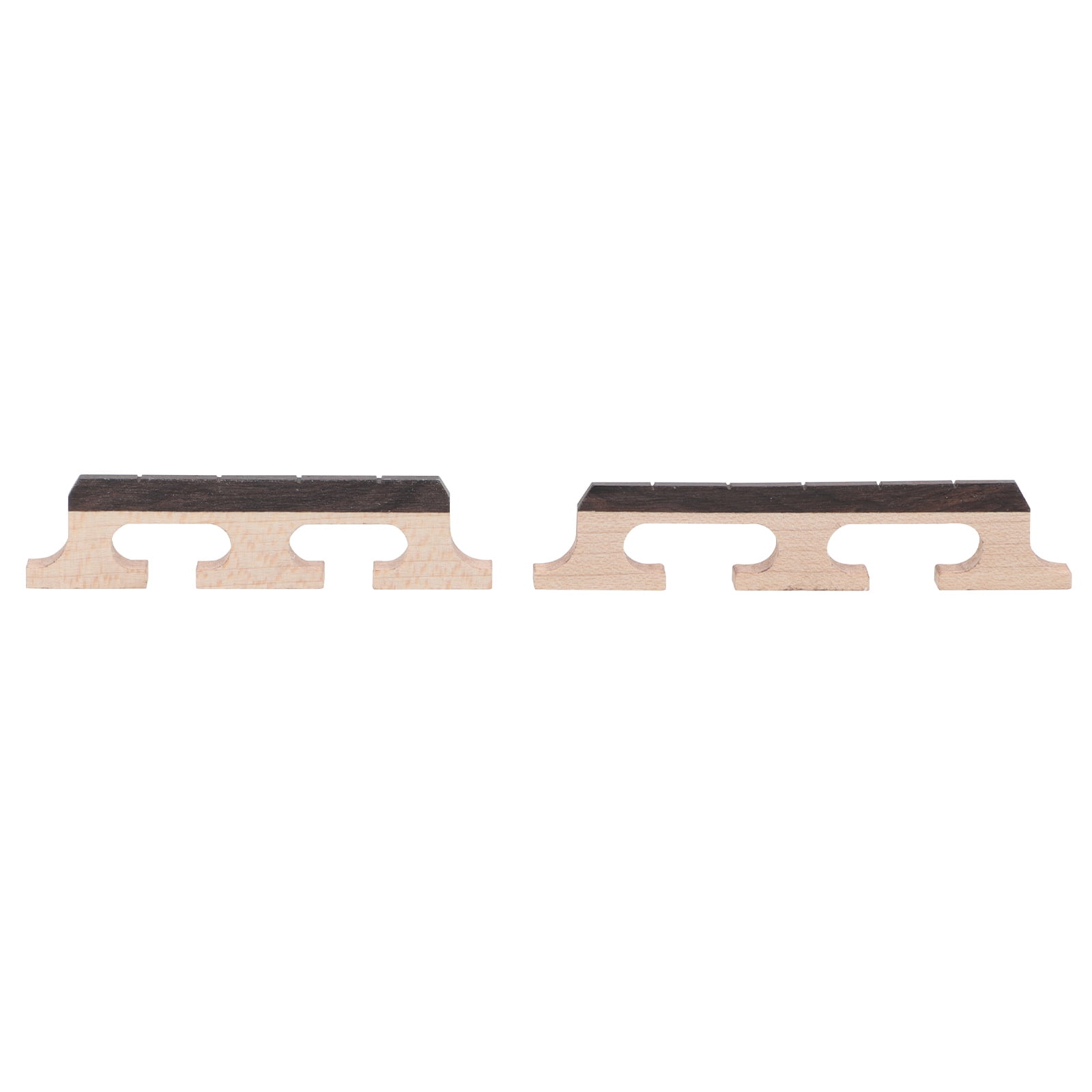 HEALEEP 2Pcs Premium Black Banjo Saddle Bridge Accessories for Music ...