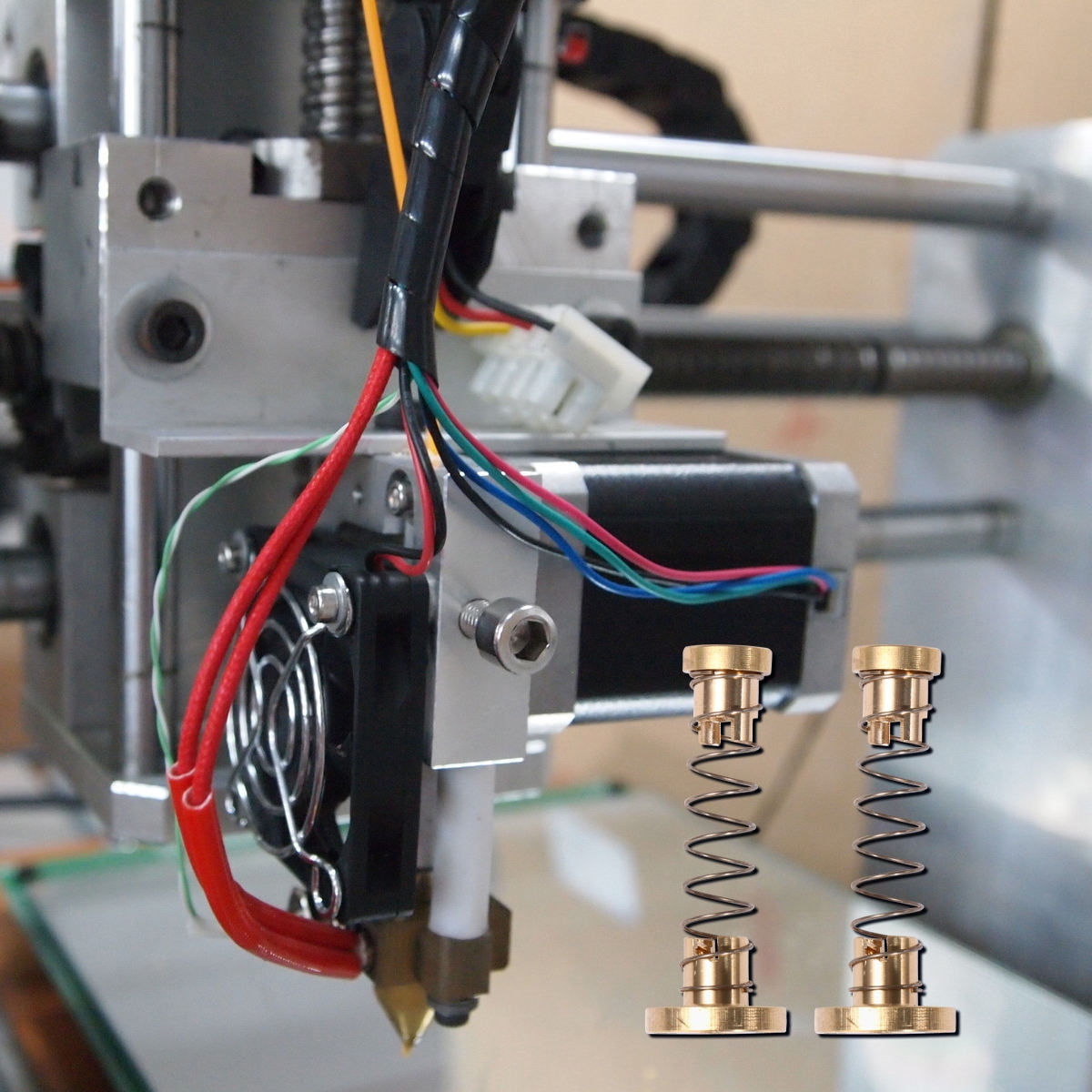 HEALEEP 2Set Anti Backlash Spring Loaded Nut for 3D Printer Supplies ...