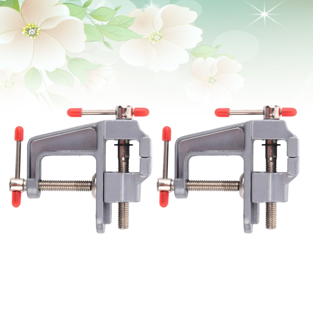 HEALEEP 2Set Multifunctional Mini Table Vise for Handyman and Craftsman ...