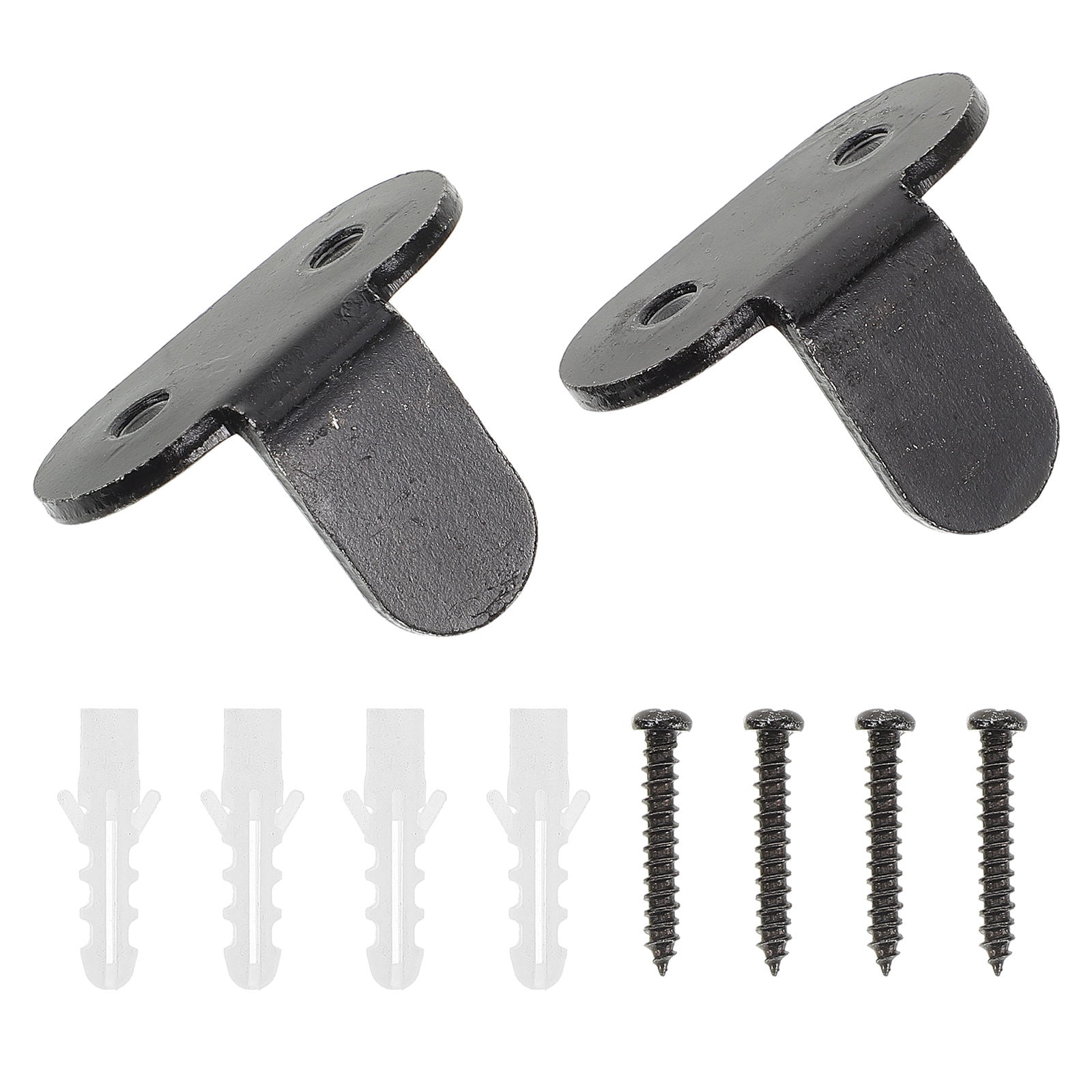 HEALEEP 2Sets Barn Door Bottom Guide Sliding Closet Door Guides for ...