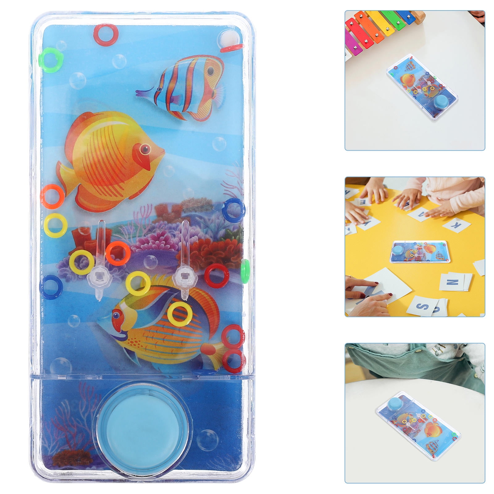 HEALEEP 2pcs Intellectual Water Lasso Ring Game Toys Water Throwing ...