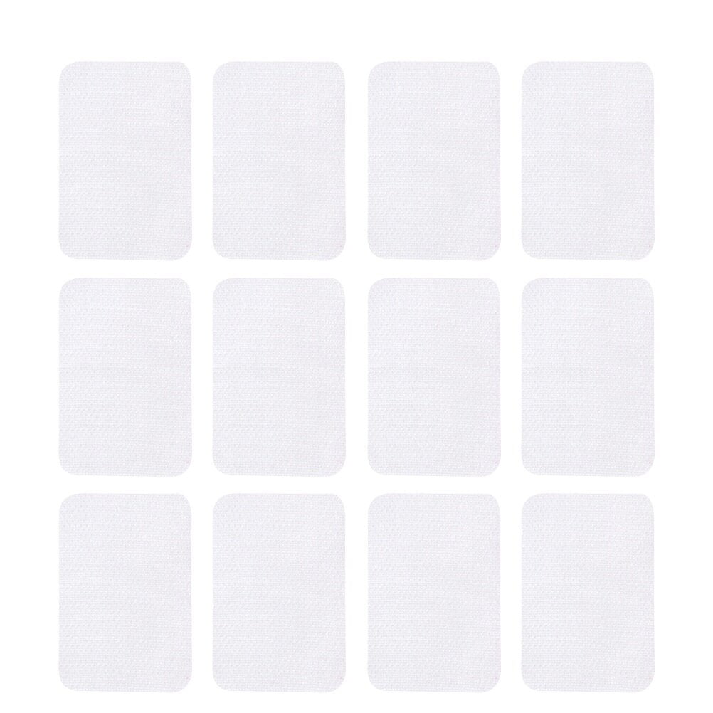 HEALEEP 30Pcs Carpet Stickers for Rugs White Polyester Anti Curling Rug ...