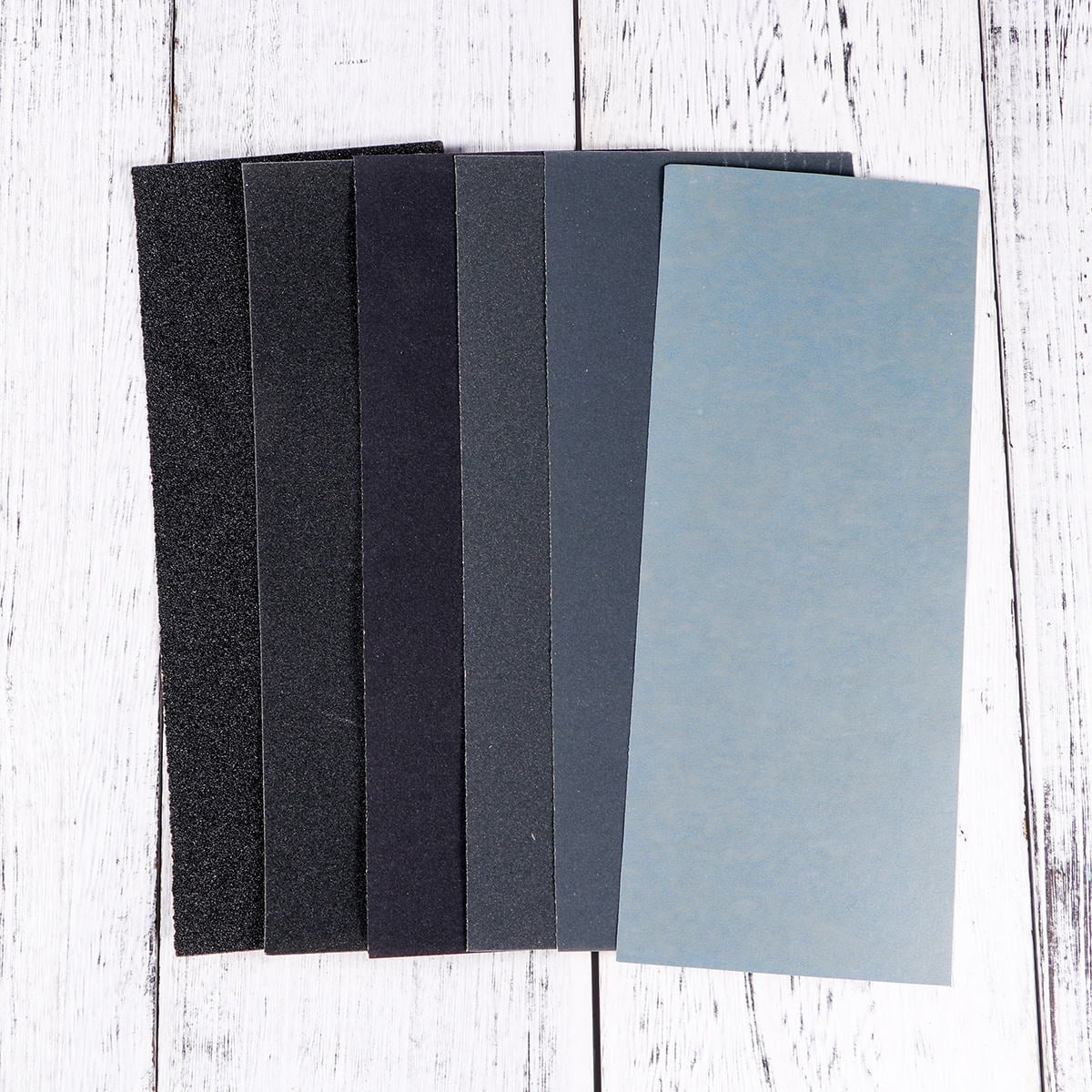 HEALEEP 36Pack Grit Wet Dry Sandpaper Rectangular for Automotive Wood ...