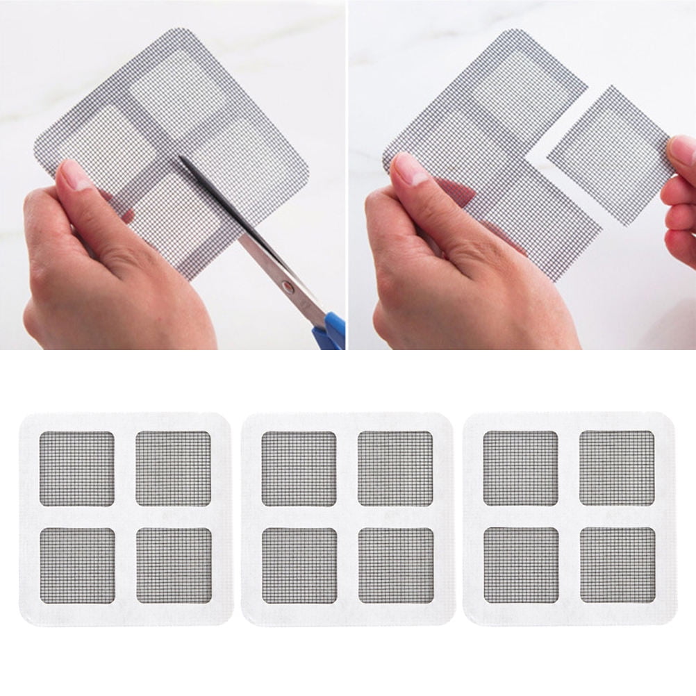 HEALEEP 3Pack Screen Repair Patch for Door Grey 10x10x0.4in - Walmart.com