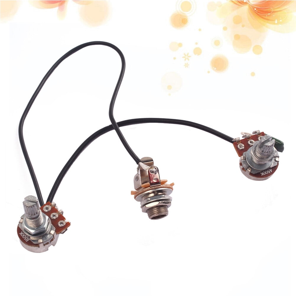 HEALEEP 3Pcs Potentiometer For Guitar Electronics Tone And Volume Pot ...