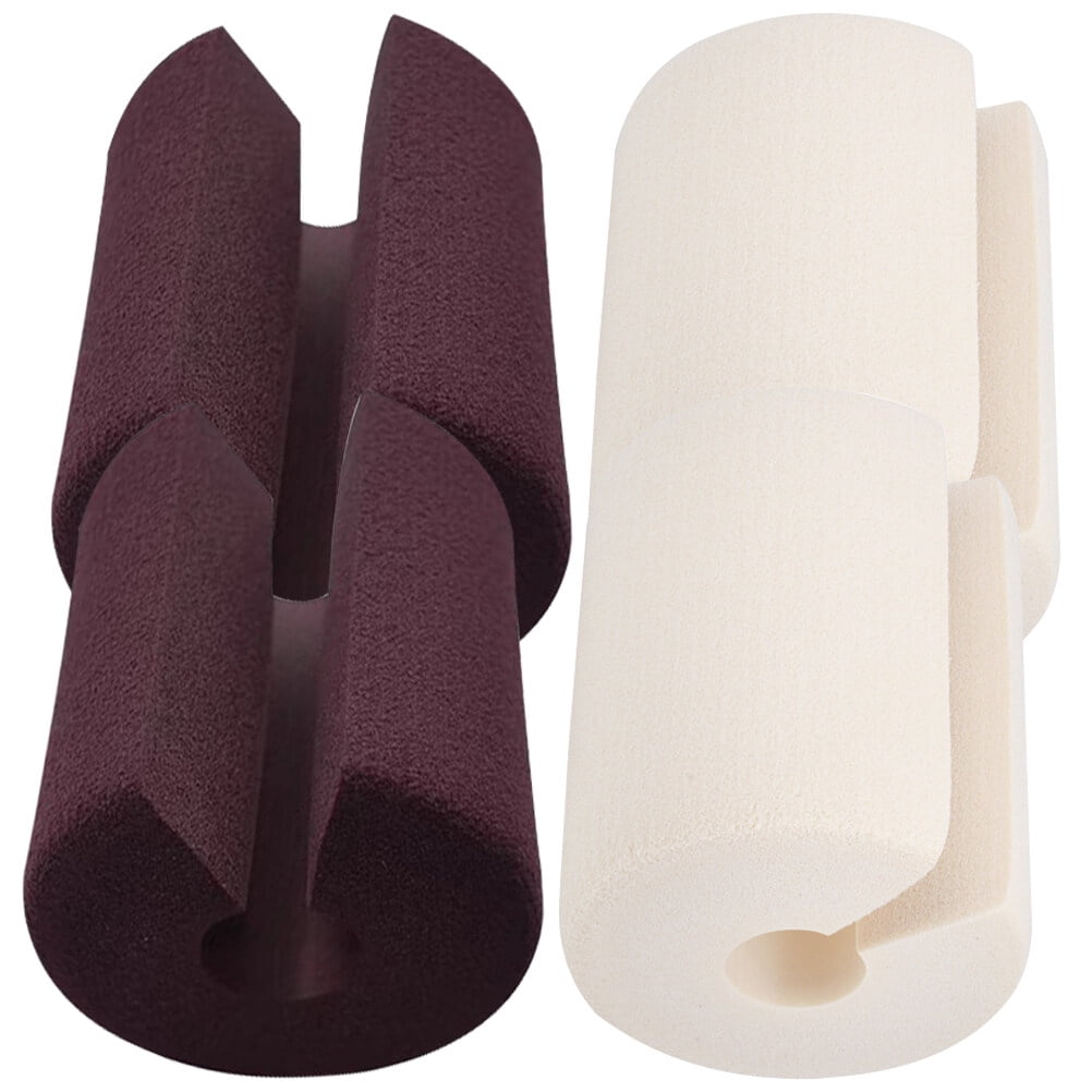 HEALEEP 4Pcs Beige Brown Cylindrical Finger Protector Prevent Finger ...