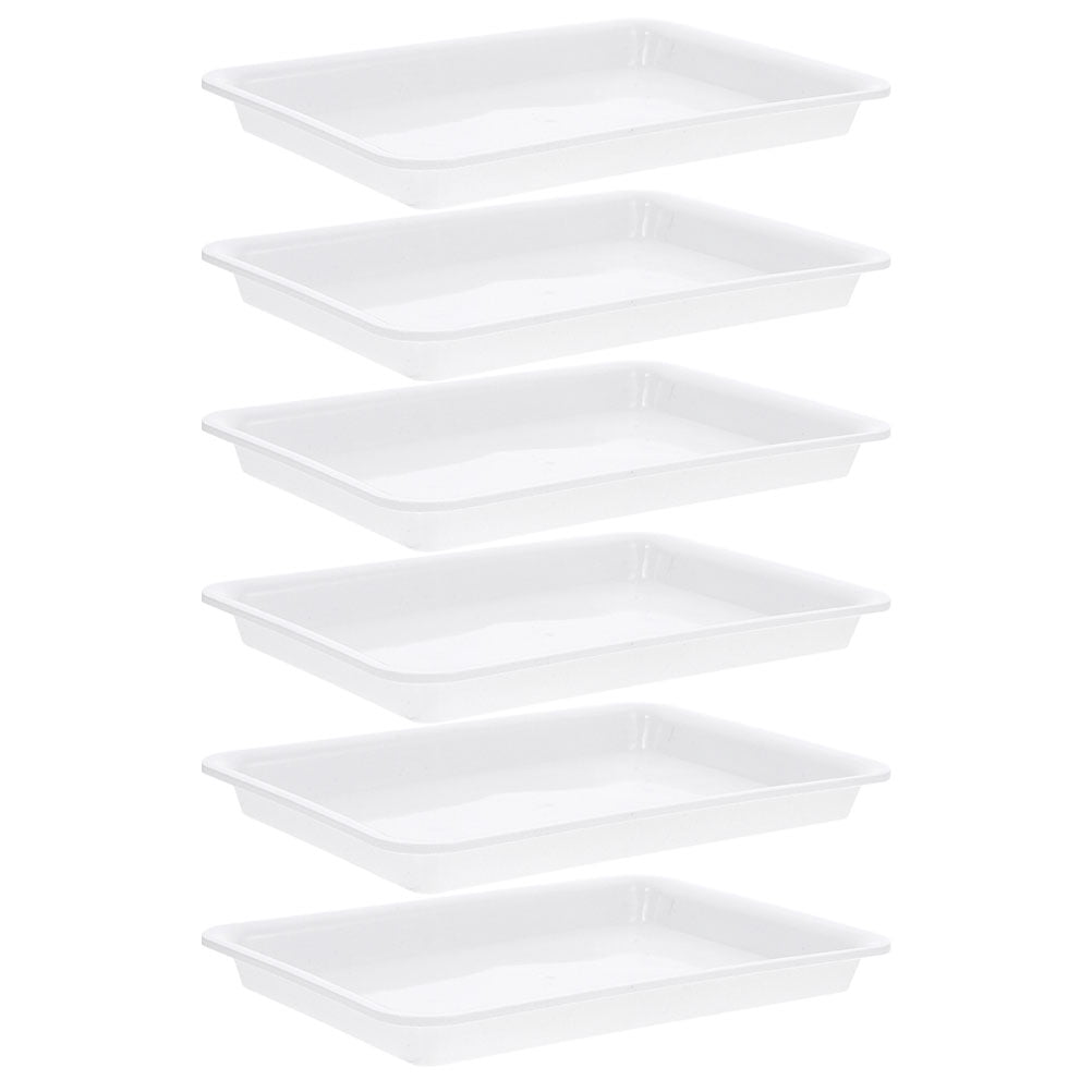HEALEEP 6 Pcs Flower Pot Saucers Drain Trays for Plants Planter Water ...
