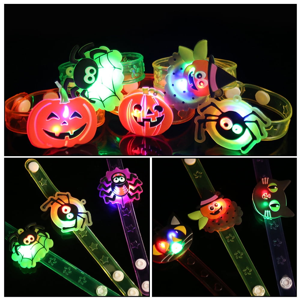 HEALEEP 6Pack Luminous PVC Bracelet for Round Assorted Color - Walmart.com
