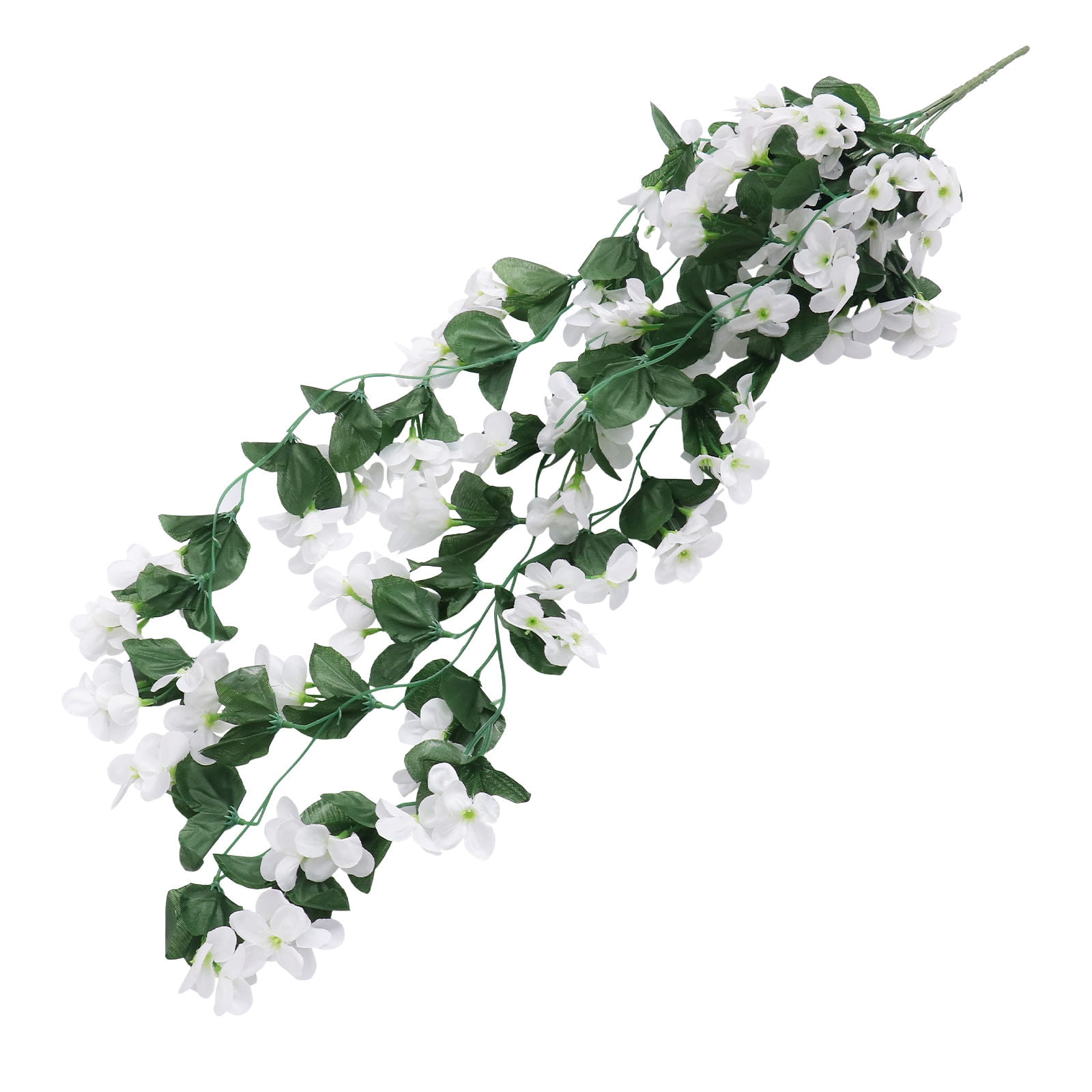 HEALEEP African Violets Faux Violet Flower Garland For Table Setting ...