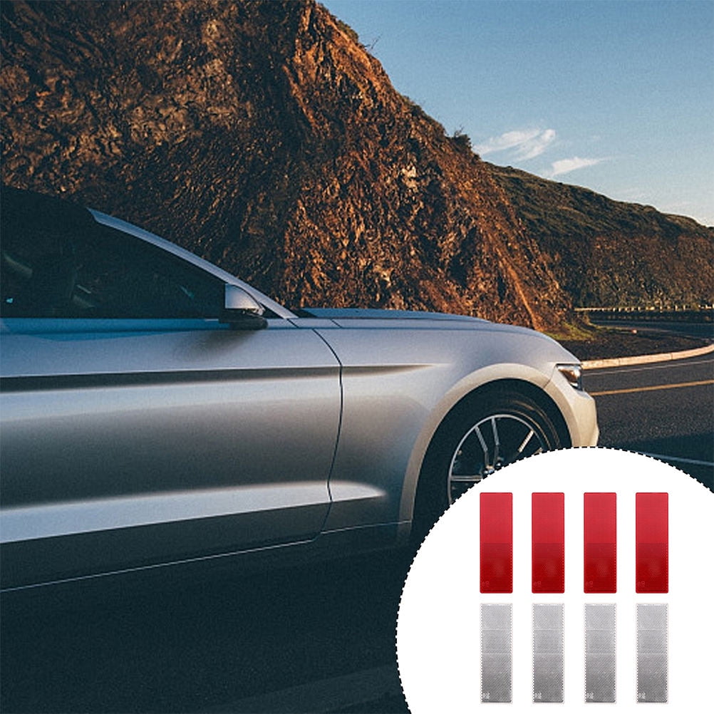 HEALEEP Auto Reflective Strips 20Pcs for Motorcycles in Dark and Rainy ...