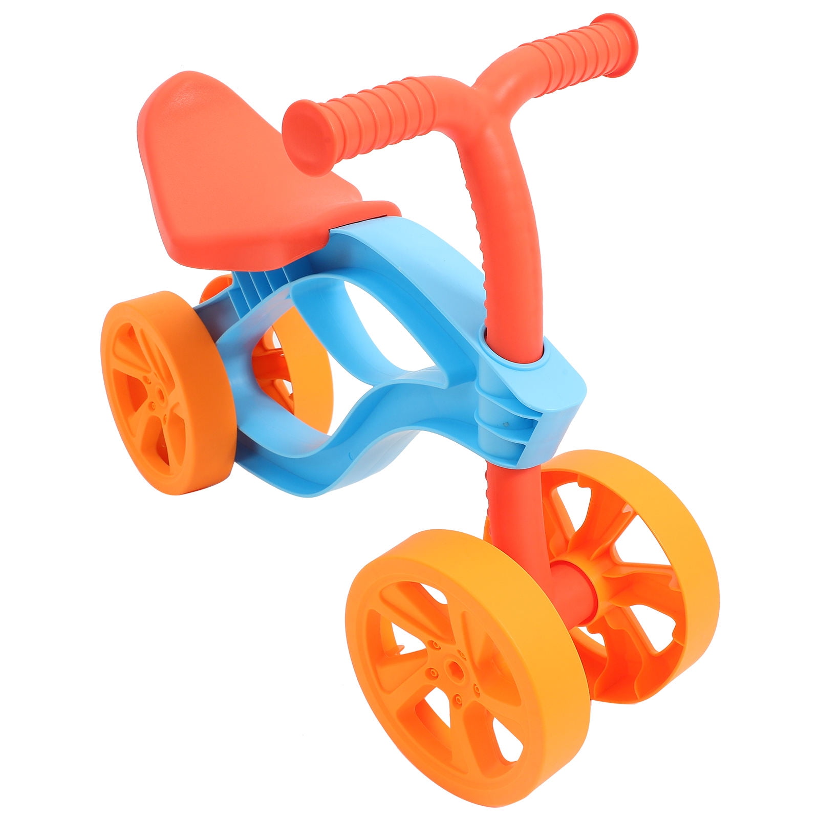 HEALEEP Bike Toy Infant 4 Wheels Bicycle Learning Bike Toy Funny Bike ...