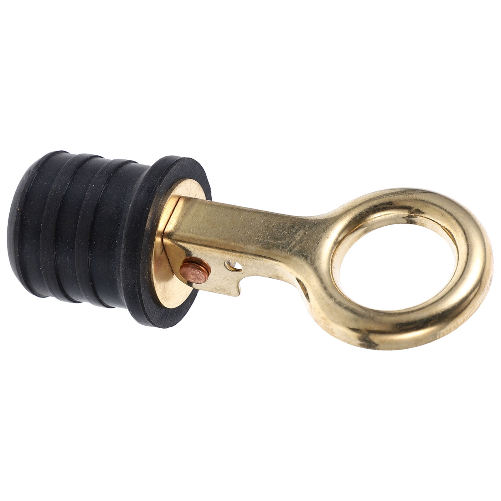 HEALEEP Boat Drain Tube Plug Golden Color Round Shape 1Pcs - Walmart.com