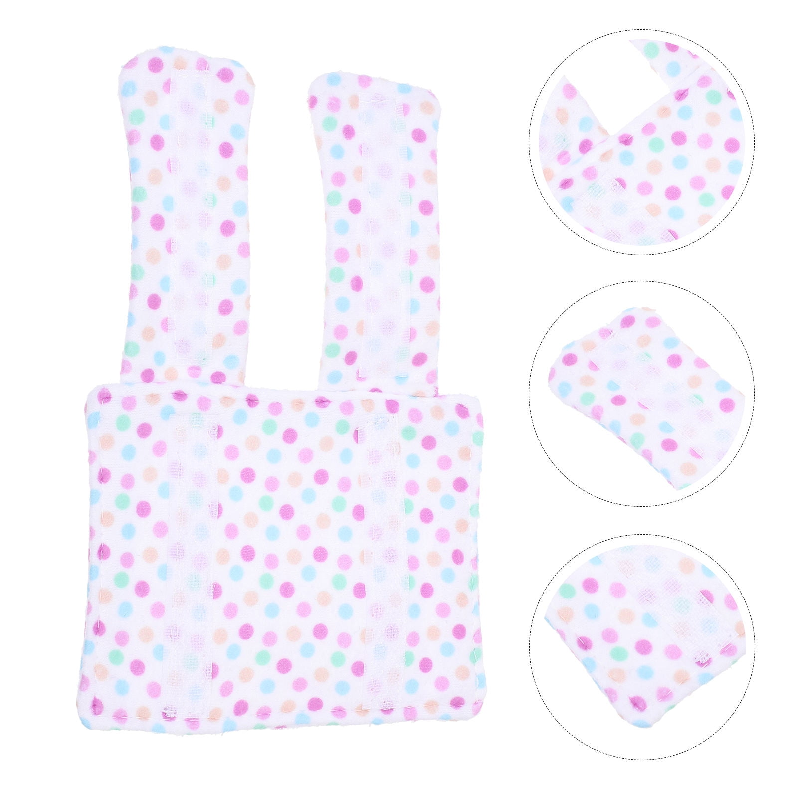 HEALEEP Bra Strap Cushion 1 Piece Multi Colored Dot for Chemo Ports and ...