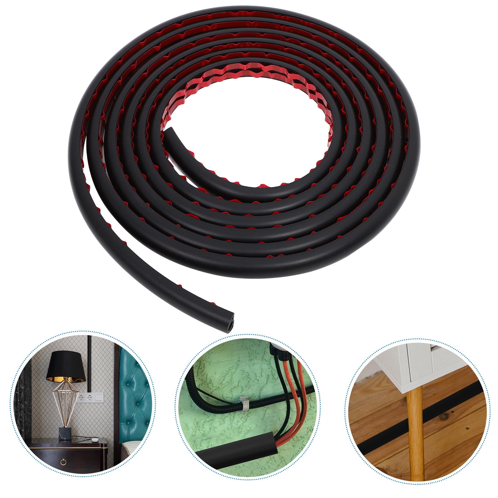 HEALEEP Cable Hider Wall Mount Tv Cable Hider Wall Strips Wire Channels ...