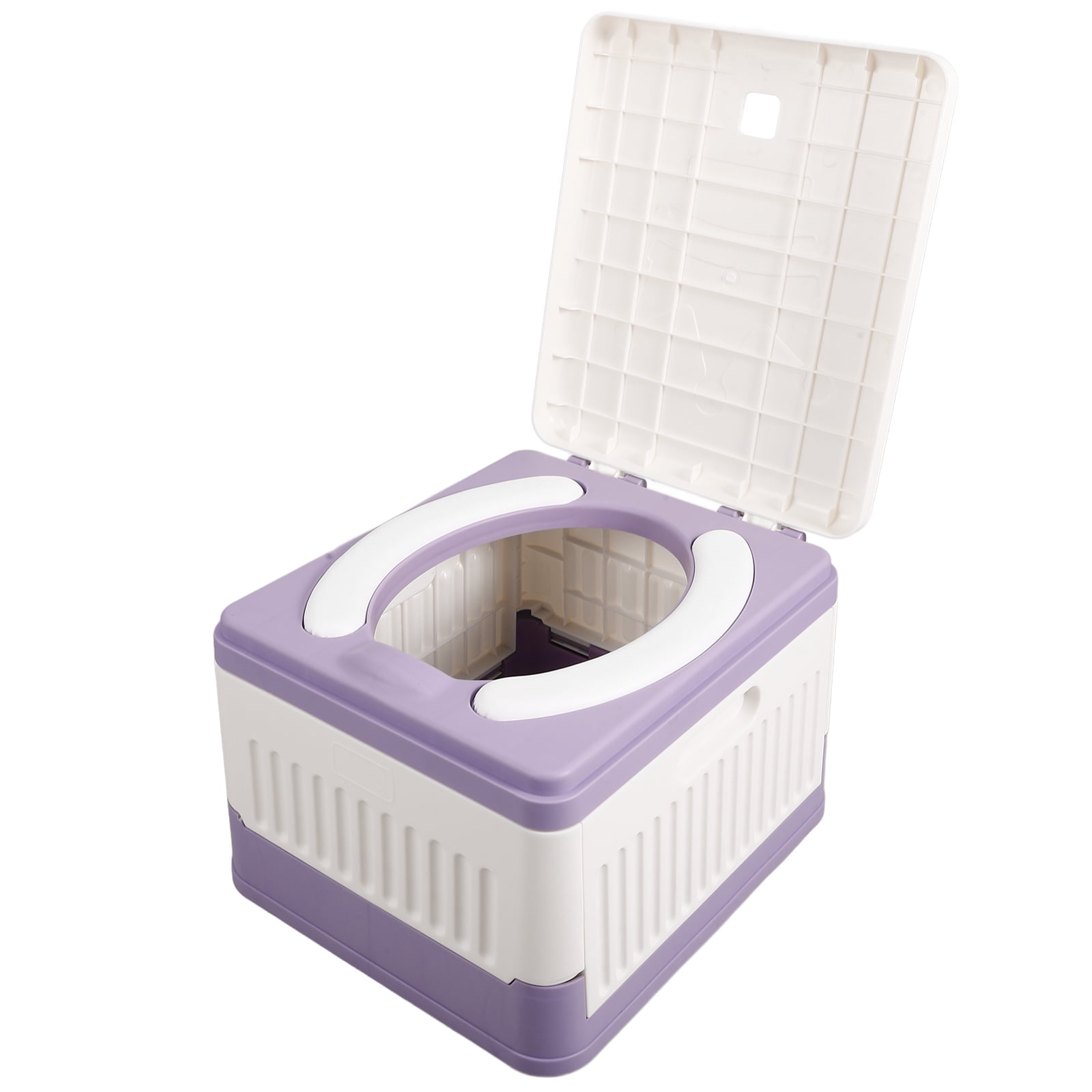 HEALEEP Camping Portable Toilet for Car Travel Adults Foldable Potty ...