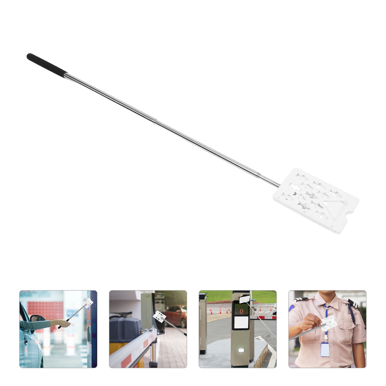 HEALEEP Car Parking Swiping Rod 1Pcs 150cm Length in White for Improved ...