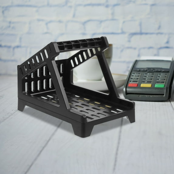 HEALEEP Convenient Label Holder Desktop Label Roll Holder Plastic ...