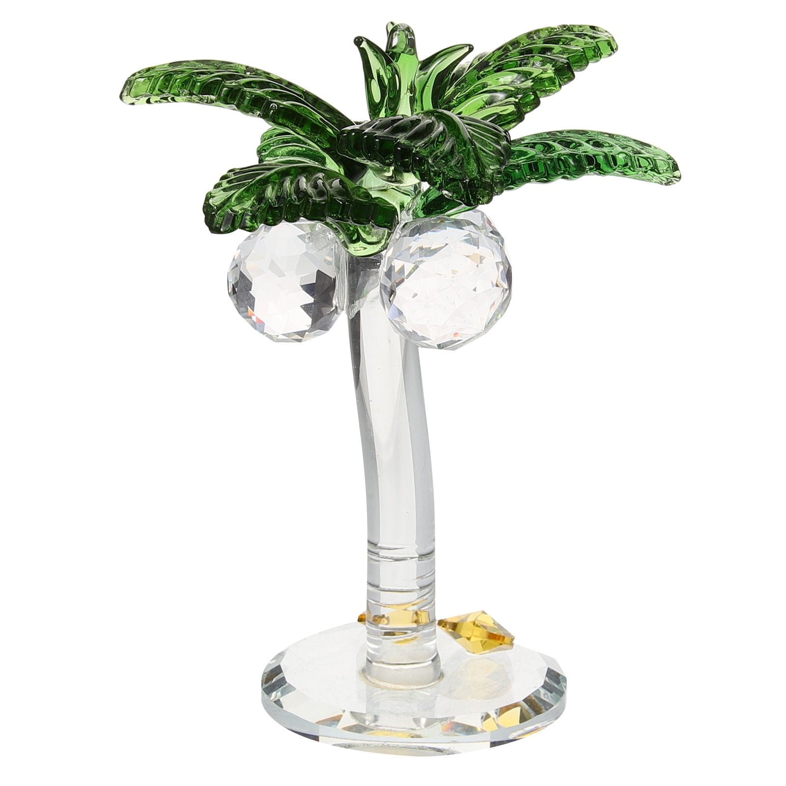 HEALEEP Crystal Coconuts Tree Ornament Artificial Coconuts Tree ...