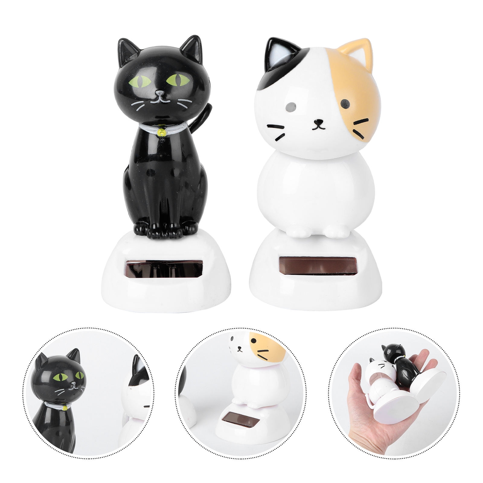 HEALEEP Cute Cartoon Little Cat Toy for Kids with ABS Material and ...