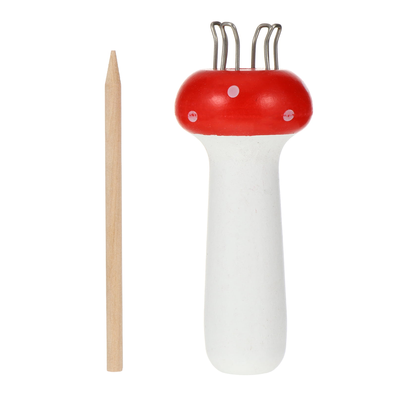 HEALEEP DIY Craft Tool French Knitter 1Pack Synthetic Material Mushroom ...