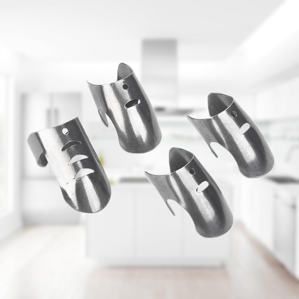 HEALEEP Finger Guard for Peeling 4Pcs Kitchen Tool Finger Protectors ...