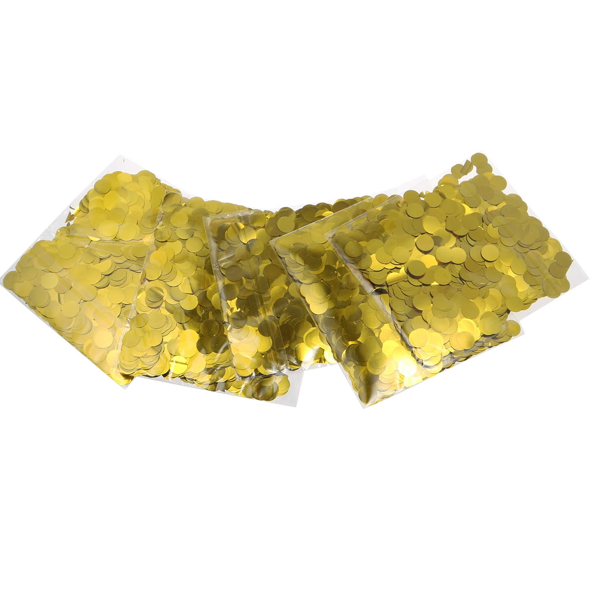 HEALEEP Golden Confetti 1Set Square Plastic for Sequin Balloons ...