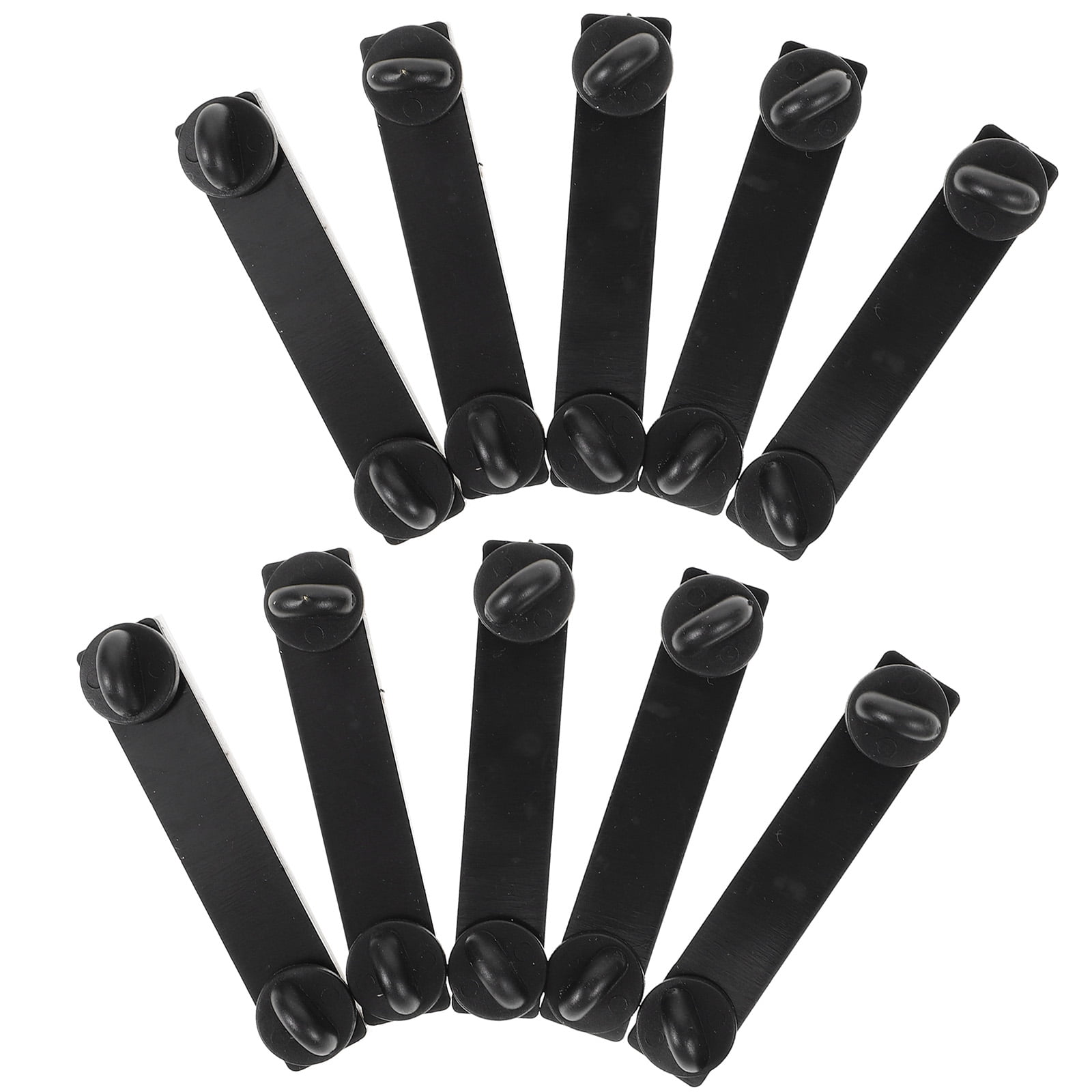 HEALEEP HOMEMAXS 10Pcs Pin Back Bars Clutch Locking Pin Locking Back ...