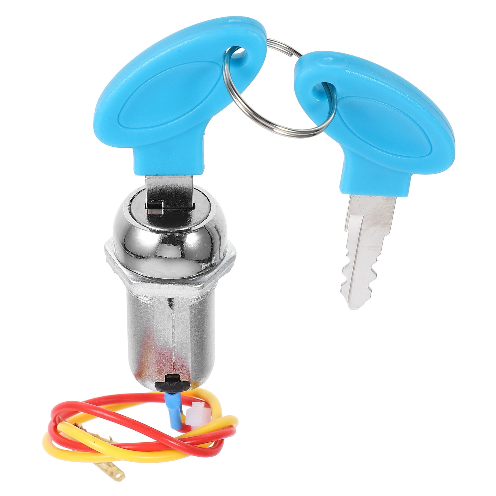 HEALEEP Keyed Starter Switch 2 Wires Ignition Switch Electric Scooter ...