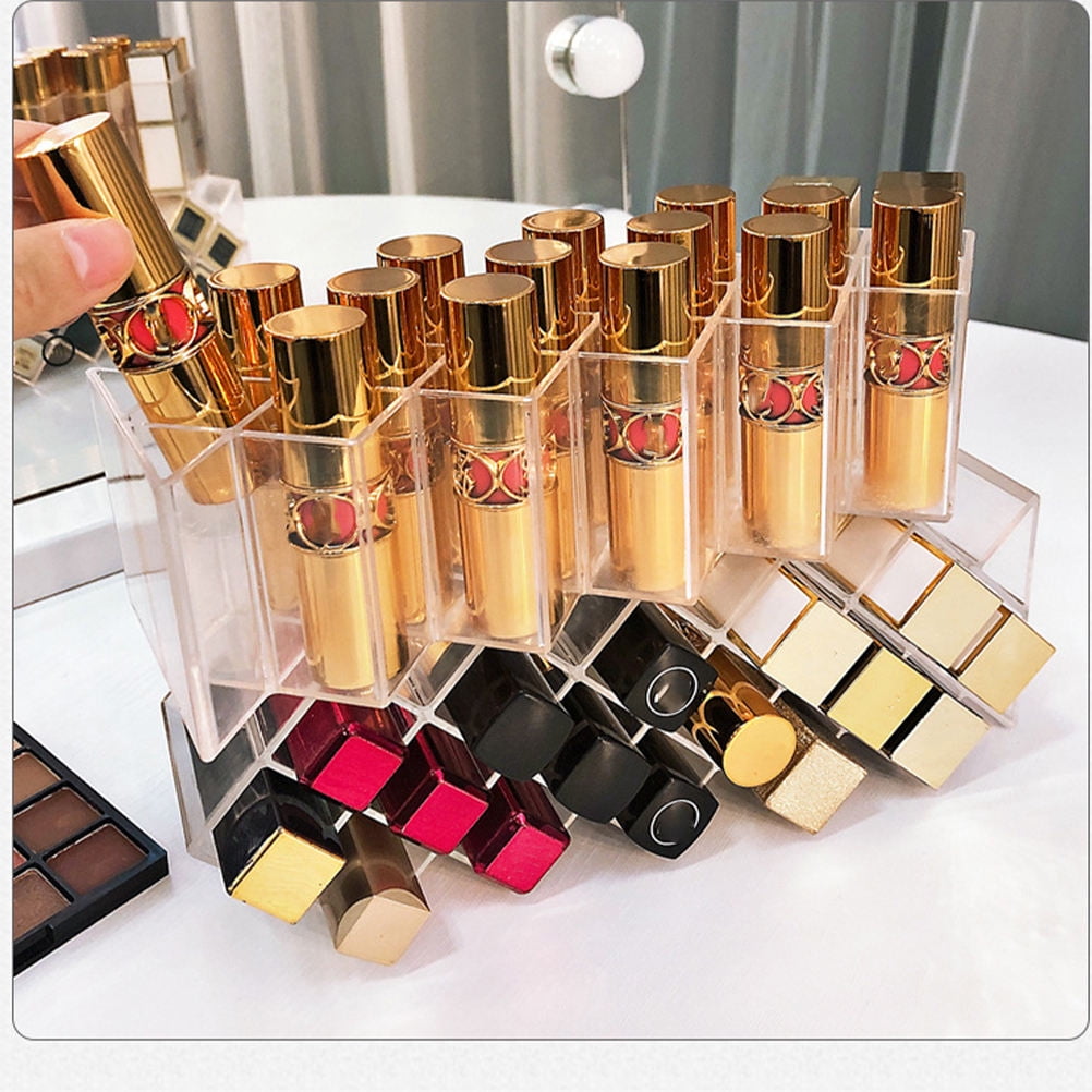 HEALEEP Lipstick Storage 1Pack Transparent Fish Shape Plastic Lipstick ...