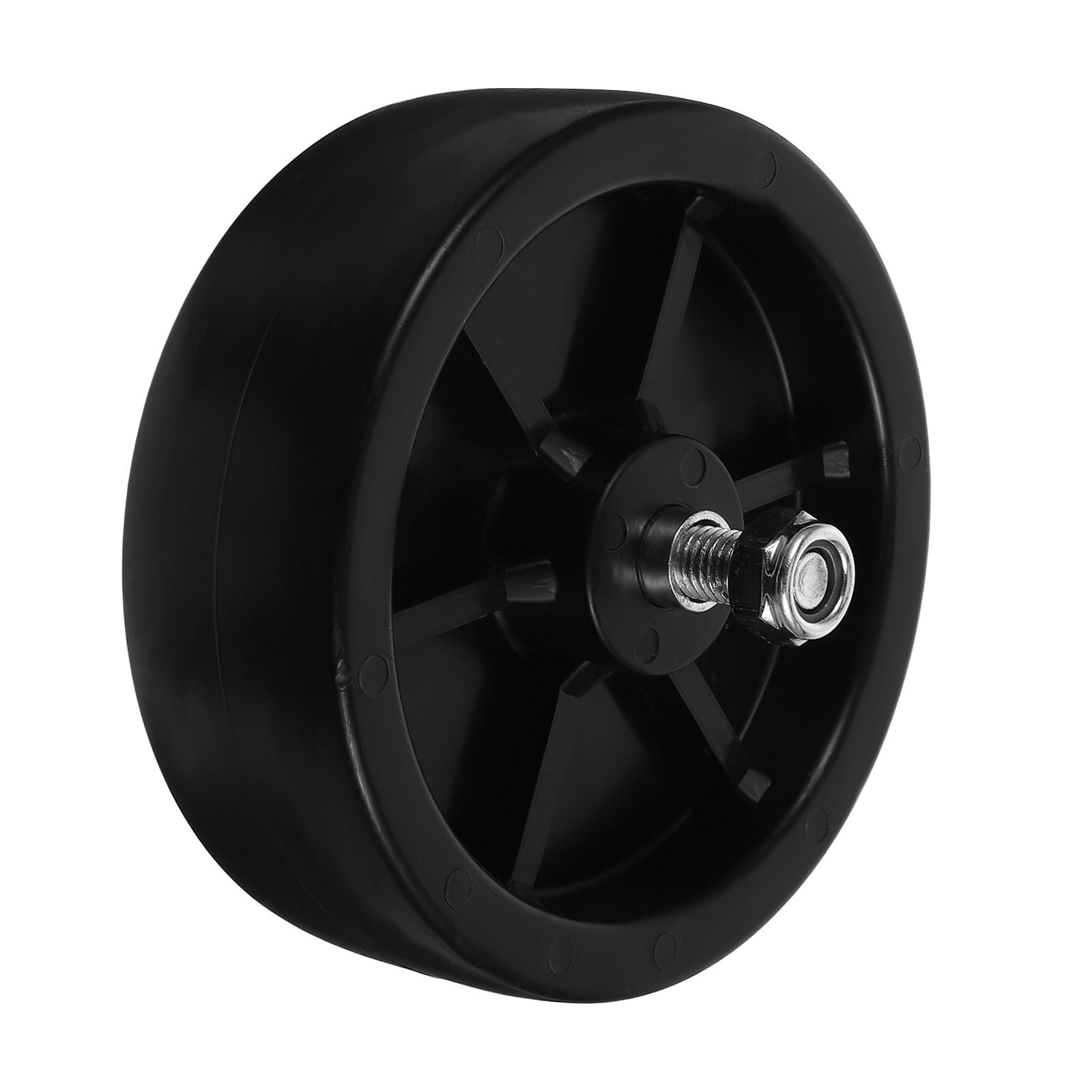 HEALEEP Marine Trailer Roller Boat Rollers Ribbed Wheel Office Black ...