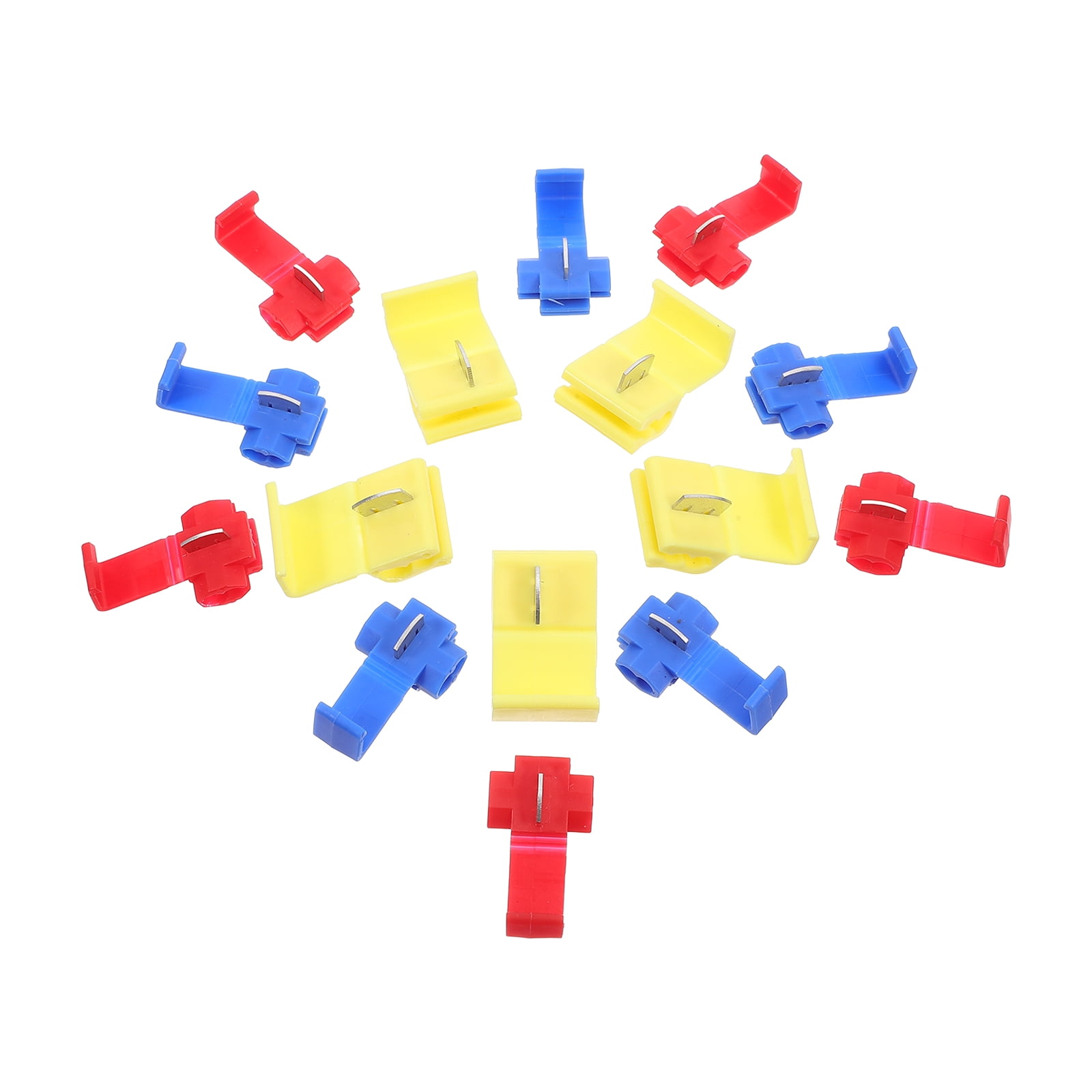 HEALEEP Masteelf 50pcs Wire Splice Connectors Electrical T Tap Wire ...
